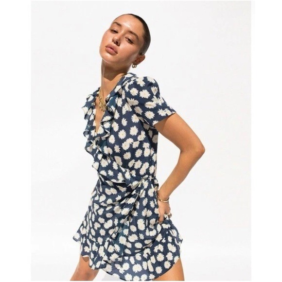 Realisation Par | Dresses | Ralisation Par Womens Valentina Wrap Dress ...